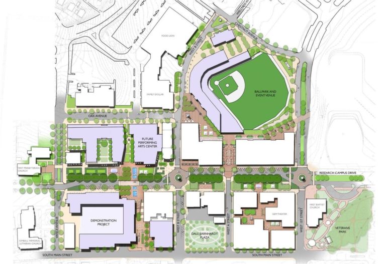 Design of New Kannapolis Intimidators Ballpark Approved | Ballpark Digest