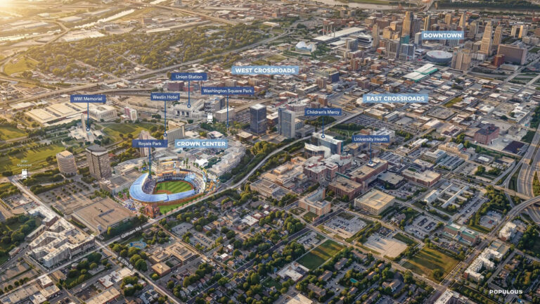 Royals decide on Crown Center new ballpark site - Ballpark Digest