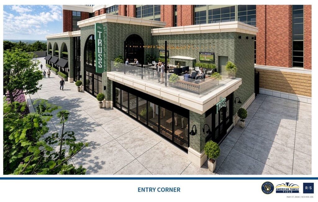 Brewers begin work on Truss Club for 2027 - Ballpark Digest
